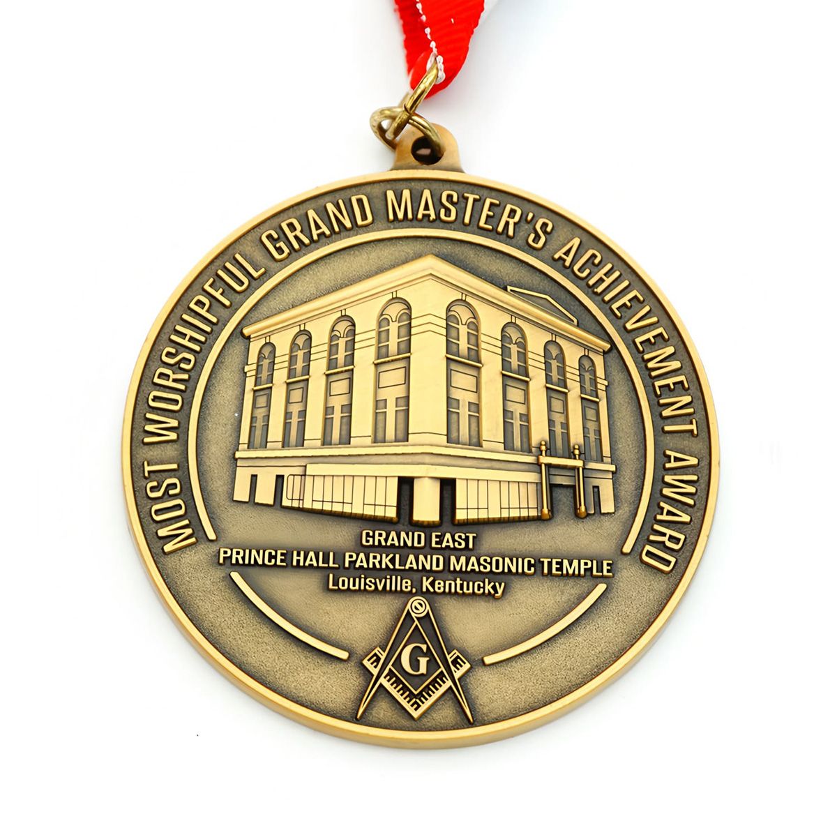 Custom Most Worshipful Grand Master's Achievement Award Medal #hzp00065 ...