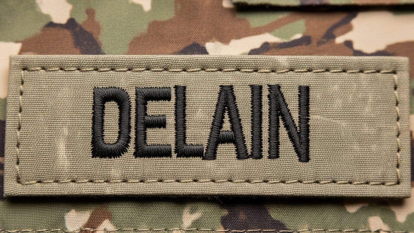 The Definitive Guide to Custom Military & Aviation Embroidered Name ...
